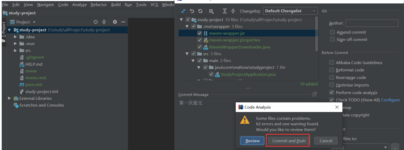 IDEA第一次上传项目到gitlab-阿里云开发者社区