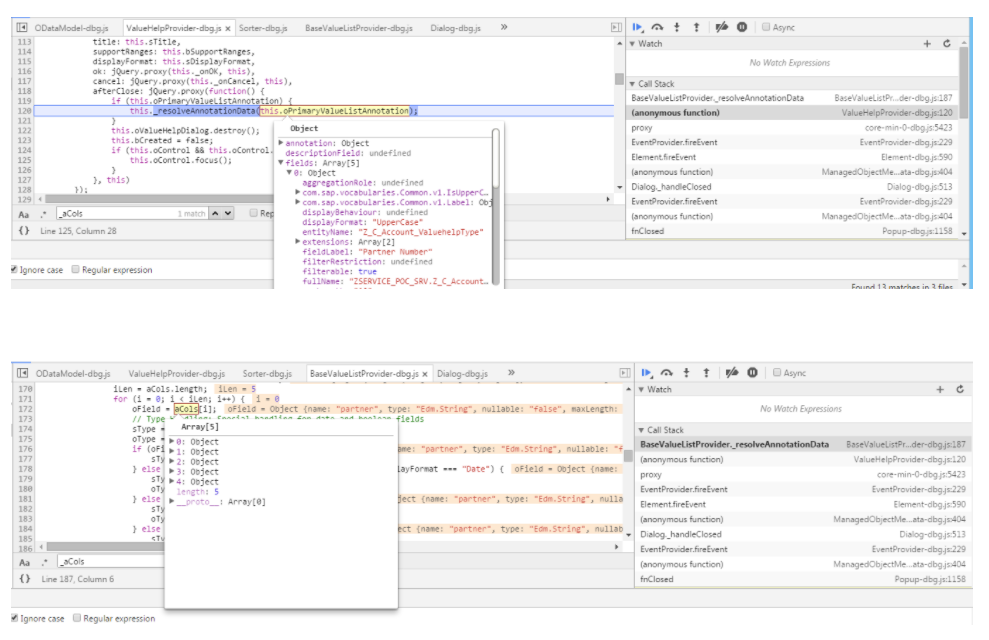 SAP Fiori Elements - Account F4 help - how value help dialog is ...