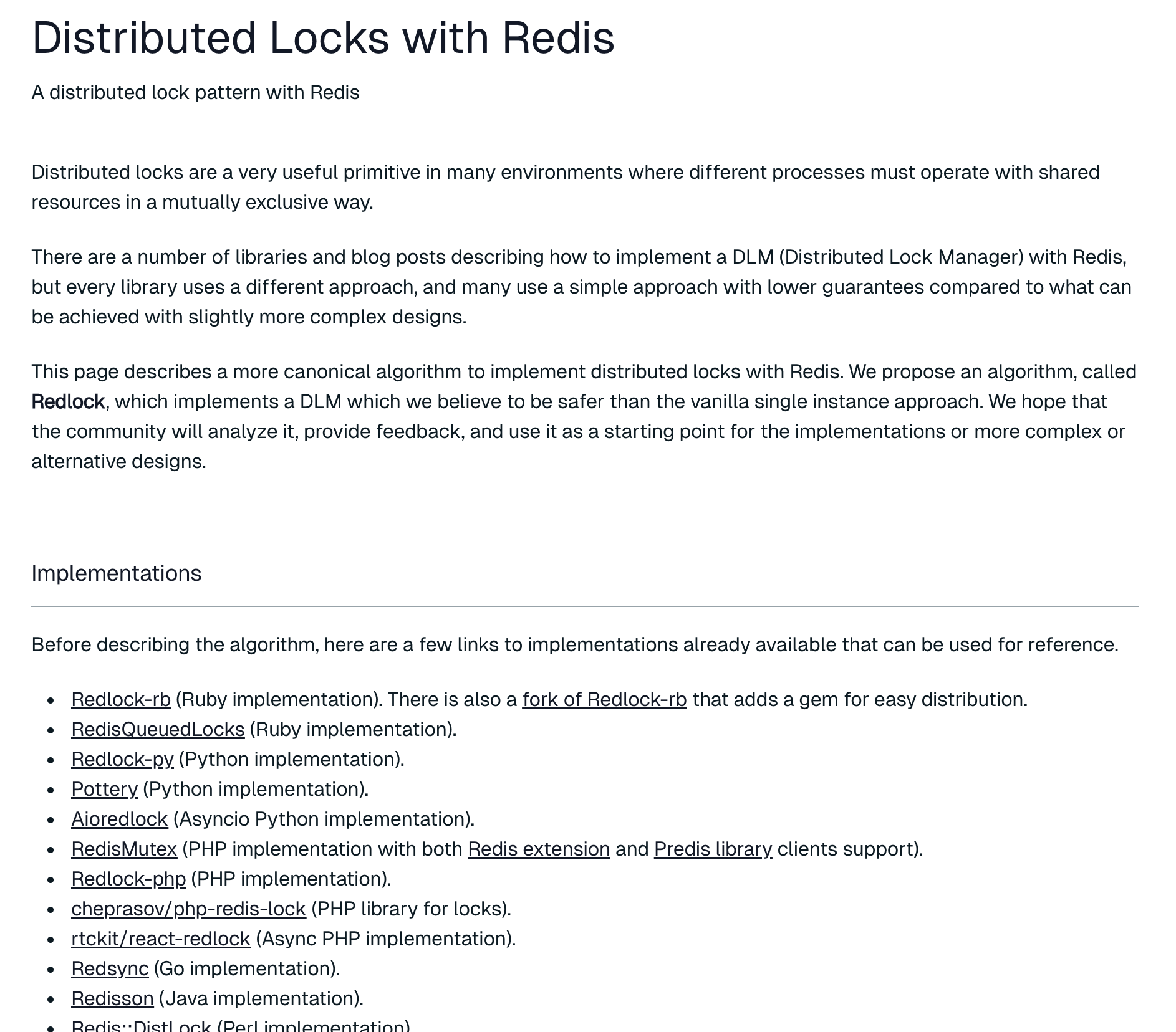 分布式锁基于Redis Zookeeper数据库的实现原理与选型-开发者社区-阿里云
