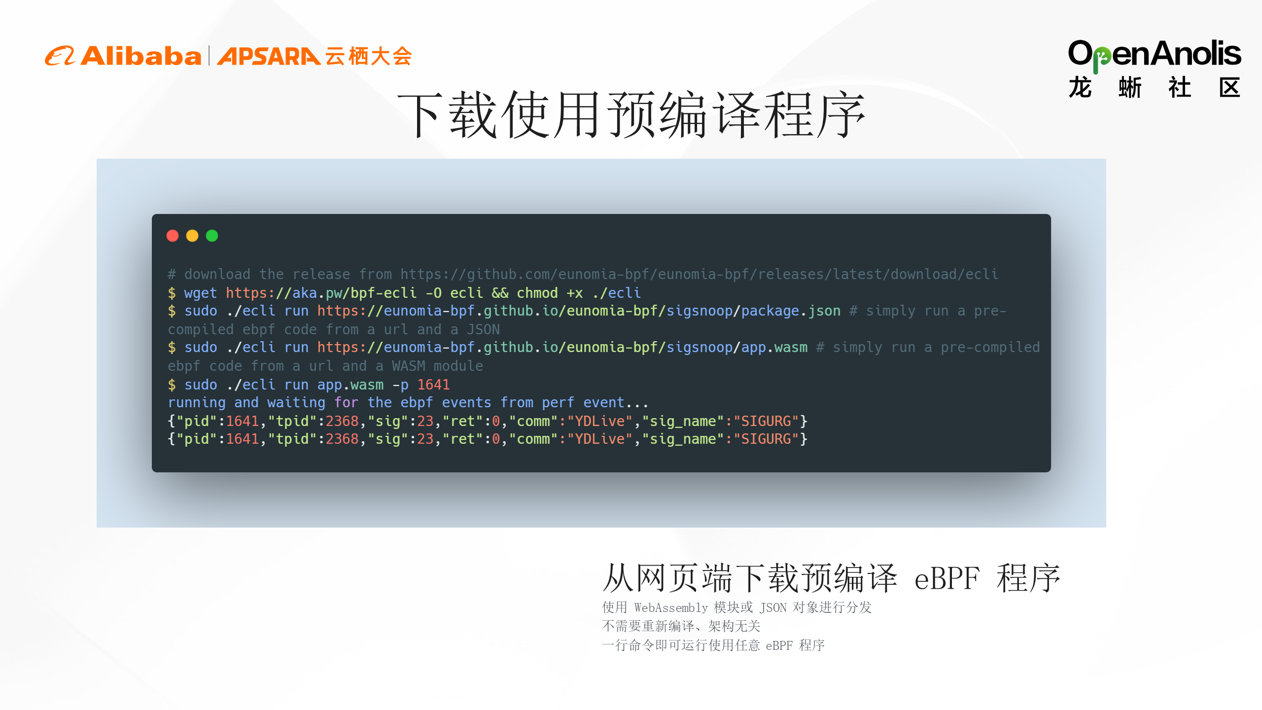 eunomia-bpf项目重磅开源！eBPF 轻量级开发框架来了 | 龙蜥技术-阿里云开发者社区