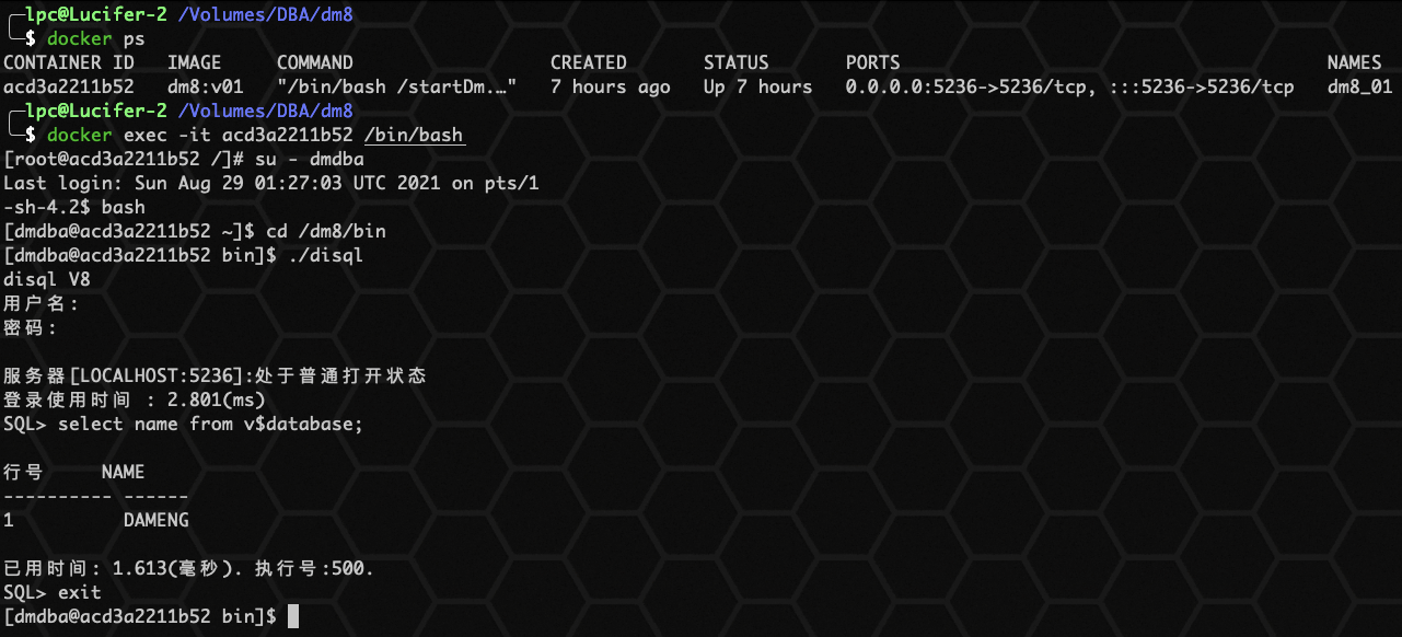 达梦 DM8 数据库安装详细手册（Windows+Linux+Docker）（二）-阿里云开发者社区