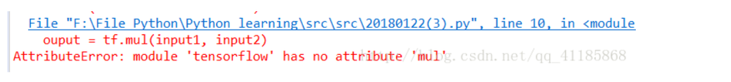 成功解决attributeerror Module ‘tensorflow‘ Has No Attribute ‘get Variable