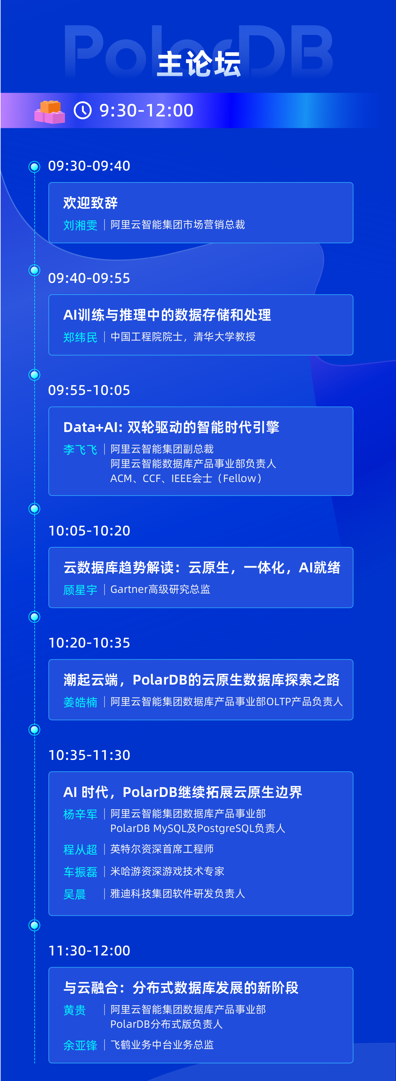 2025阿里云PolarDB开发者大会，他们都来了-阿里云开发者社区