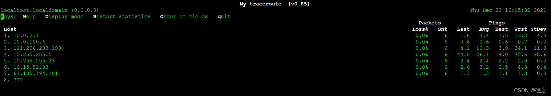 mtr网络监测工具-阿里云开发者社区