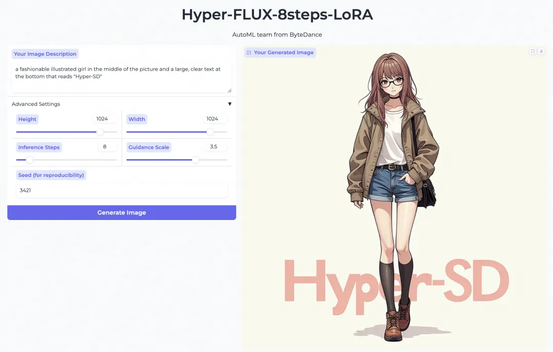Flux第四弹-秒级生图，字节开源Hyper-sd支持Flux，支持多LoRA叠加！-阿里云开发者社区