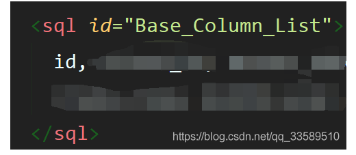 Mybatis xml statement Or DELIMITER Expected Got id 