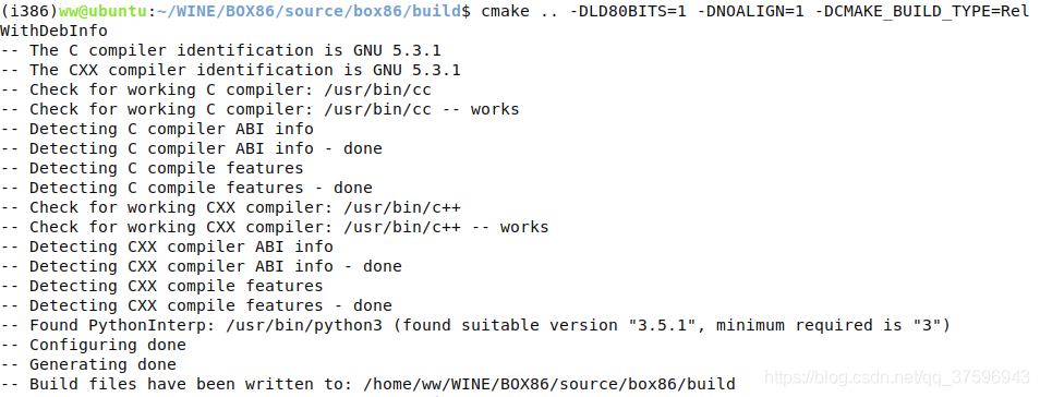 X86_64（优麒麟）系统下构建 i386 文件系统并编译Box86运行wine-阿里云开发者社区