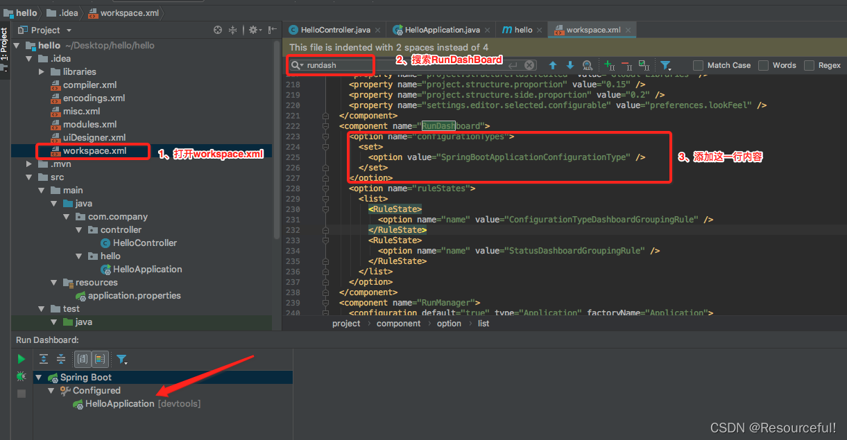 IDEA 2022 SpringBoot启动 (Services) Run Dashboard 不显示 端口号-阿里云开发者社区
