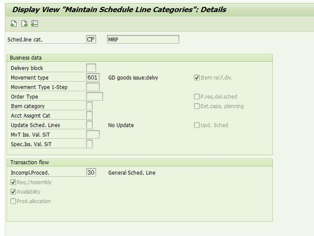 SAP SD 基础知识之计划行类别（Schedule Line Category）-阿里云开发者社区