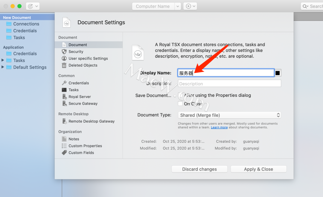在Mac上使用Royal TSX配置SSH和SFTP连接教程-开发者社区-阿里云