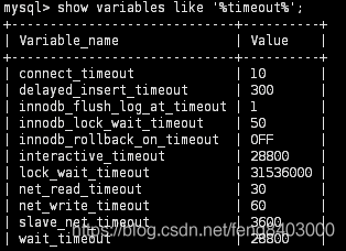 wait_timeout【Mysql】解决方案-阿里云开发者社区