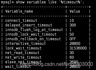 wait_timeout【Mysql】解决方案-阿里云开发者社区