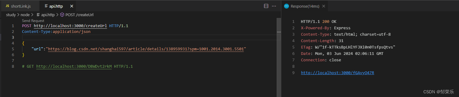 Node.js实现短链接(ShortLink)：shortid、epxress让URL更简单-阿里云开发者社区