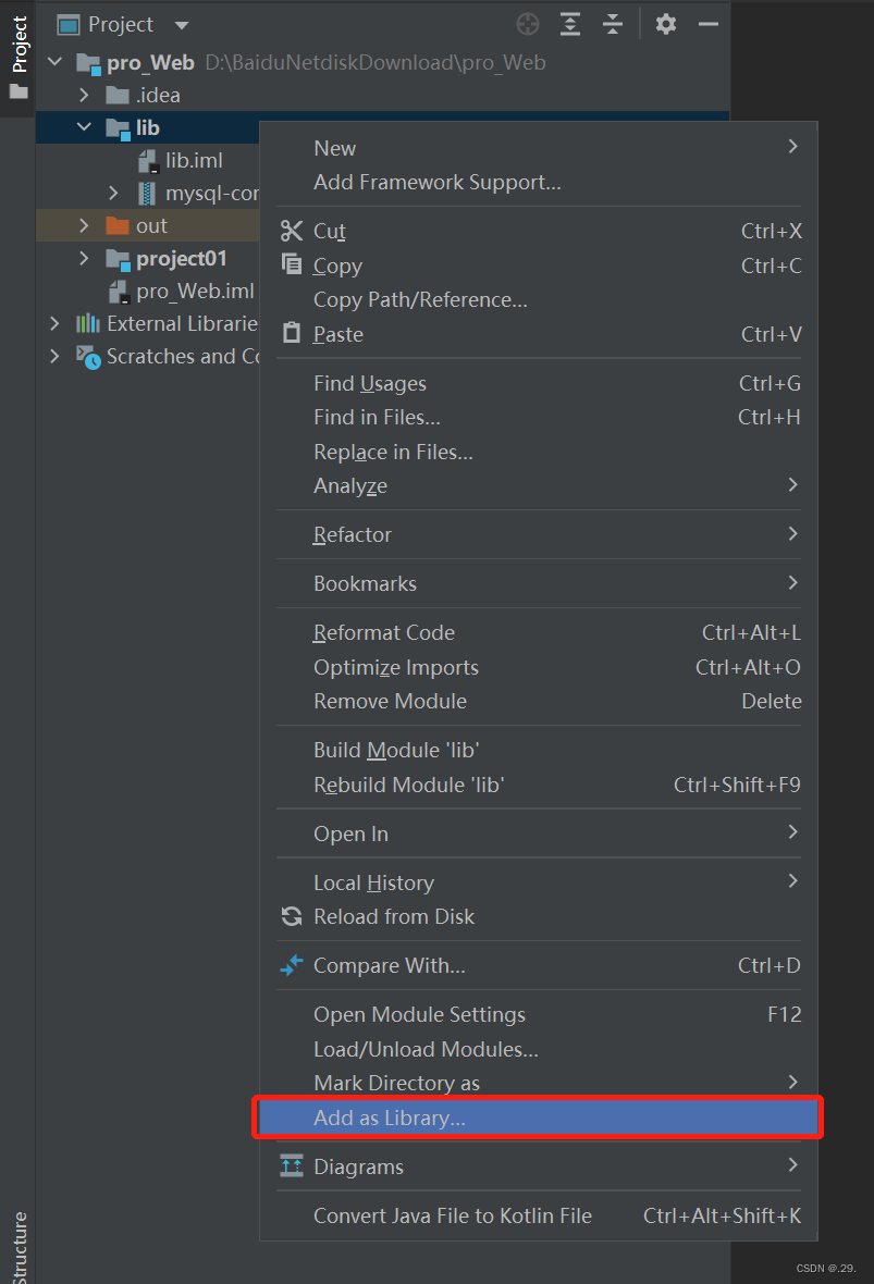 【JDBC】idea添加mysql-jar包（很轻松）-阿里云开发者社区