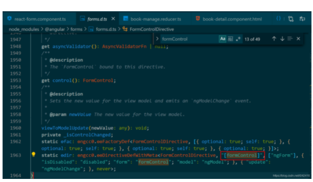 Angular formControl指令定义的位置-阿里云开发者社区
