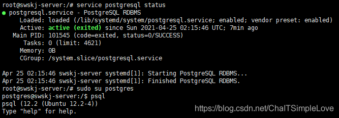 Ubuntu Server 20.04 LTS 安装配置 PostgreSQL-阿里云开发者社区