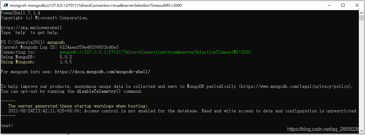 MongoDB Shell工具：mongosh的使用-阿里云开发者社区
