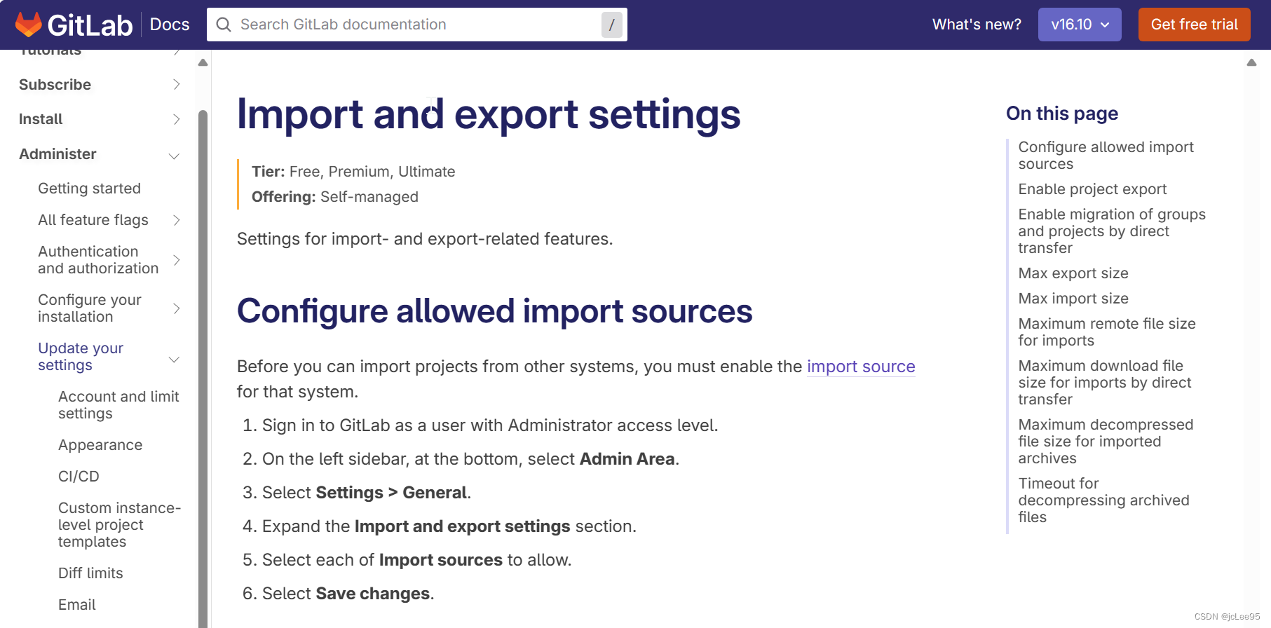 CI/CD笔记.Gitlab系列：设置GitLab导入源-阿里云开发者社区