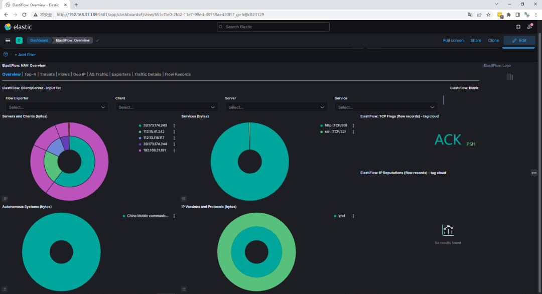 CentOS7基于ELK部署ElastiFlow实现网络流量分析-开发者社区-阿里云