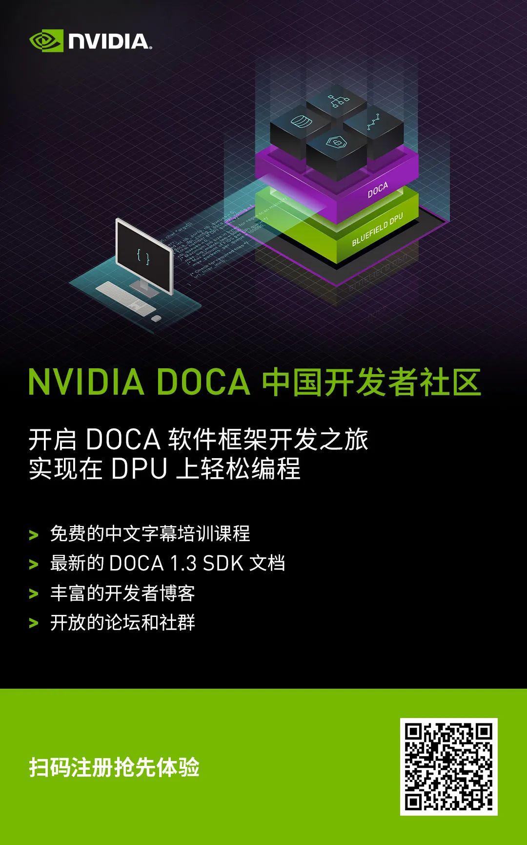 NVIDIA DOCA 1.4 持续增强数据中心基础设施服务-阿里云开发者社区