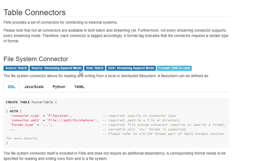 【flink】(十二)flink Table Api 和 Flink Sql 编程(更新中)2 阿里云开发者社区