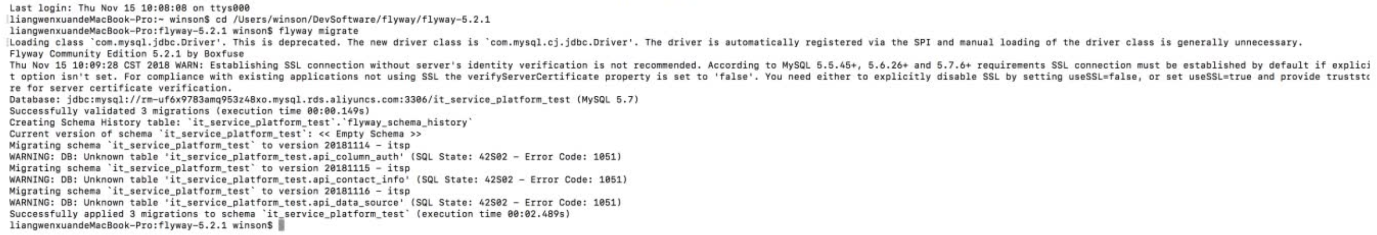 SpringBoot整合Flyway实现数据库版本管理教程-开发者社区-阿里云