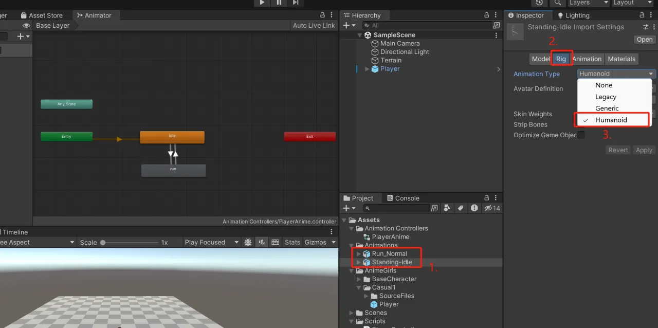 【Unity3D实例-功能-移动】角色移动-通过WSAD（CharacterController方式）-阿里云开发者社区