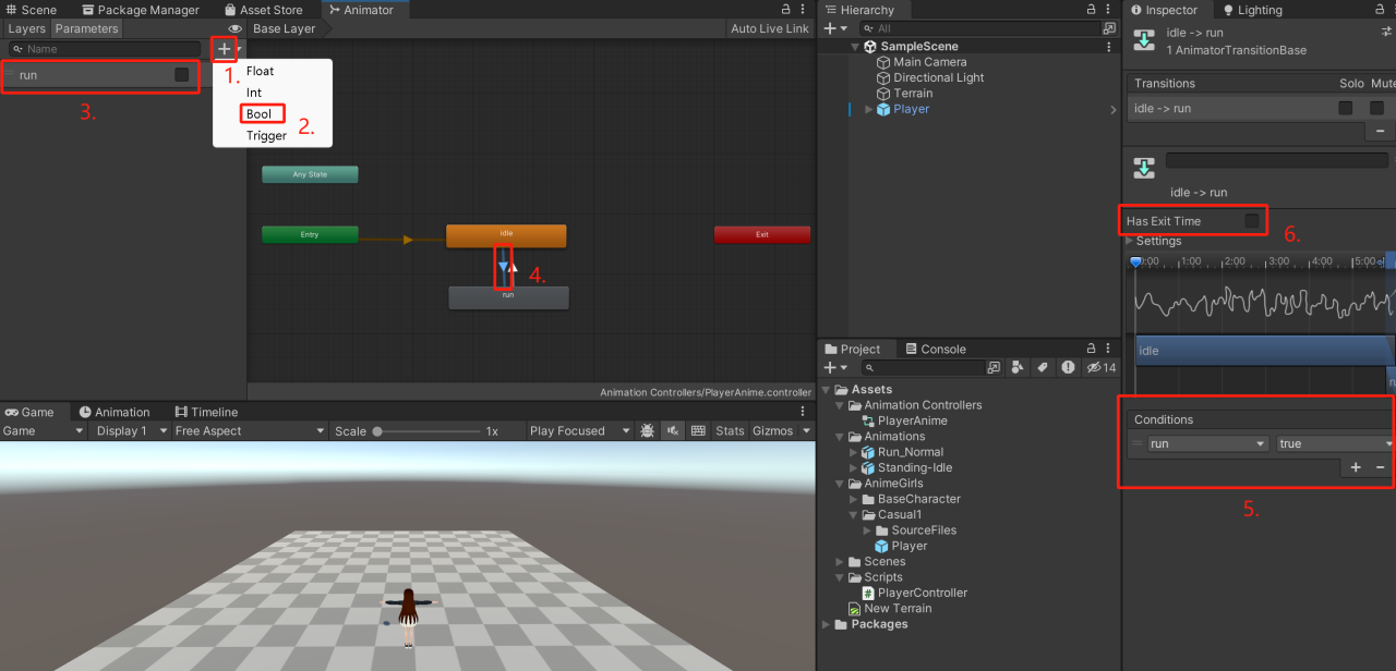 【Unity3D实例-功能-移动】角色移动-通过WSAD（CharacterController方式）-阿里云开发者社区