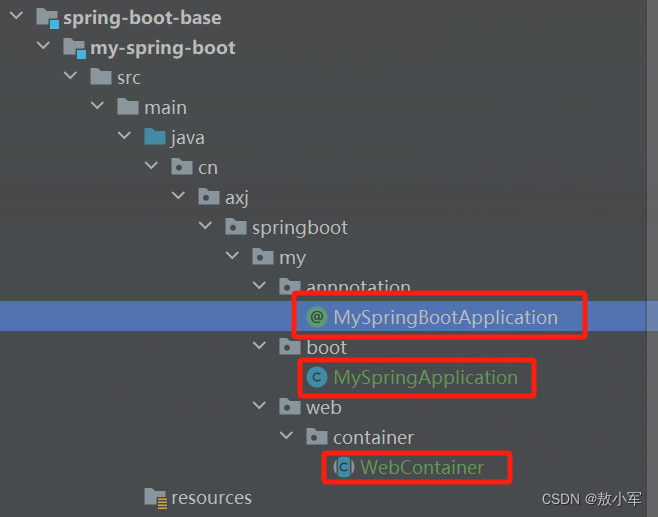 手写SpringBoot（一）之简易版SpringBoot-阿里云开发者社区