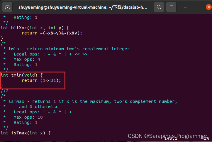 CSAPP DataLab实验全函数解题思路与位运算实现-开发者社区-阿里云