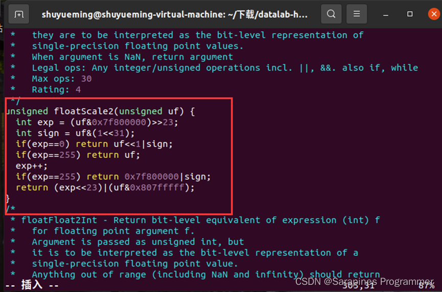 CSAPP DataLab实验全函数解题思路与位运算实现-开发者社区-阿里云