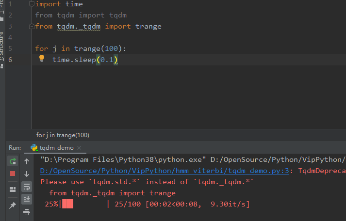 Python 进度条 tqdm模块-阿里云开发者社区
