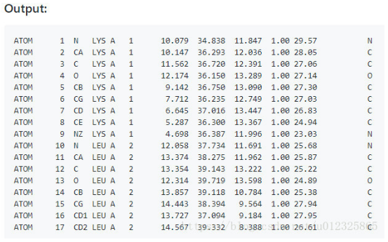 Python：PDB文件中原子和残基重新编号-阿里云开发者社区