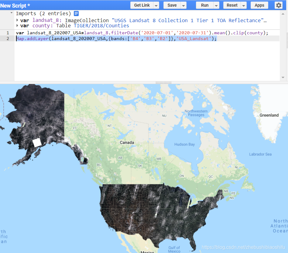 Google Earth Engine谷歌地球引擎GEE栅格数据图层可视化设置代码嵌入-阿里云开发者社区