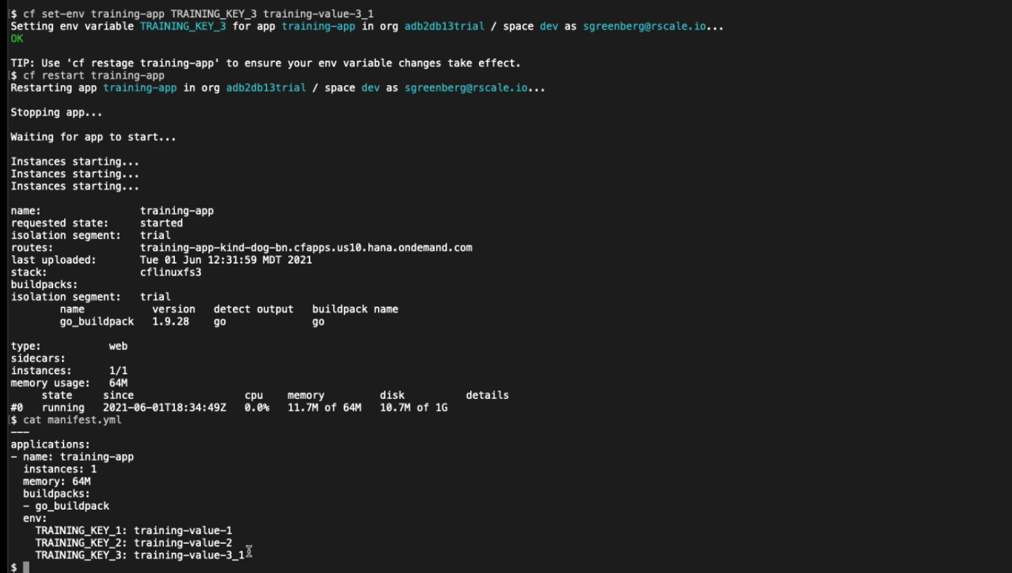 Cloud Foundry 3. cf 命令（1）-阿里云开发者社区