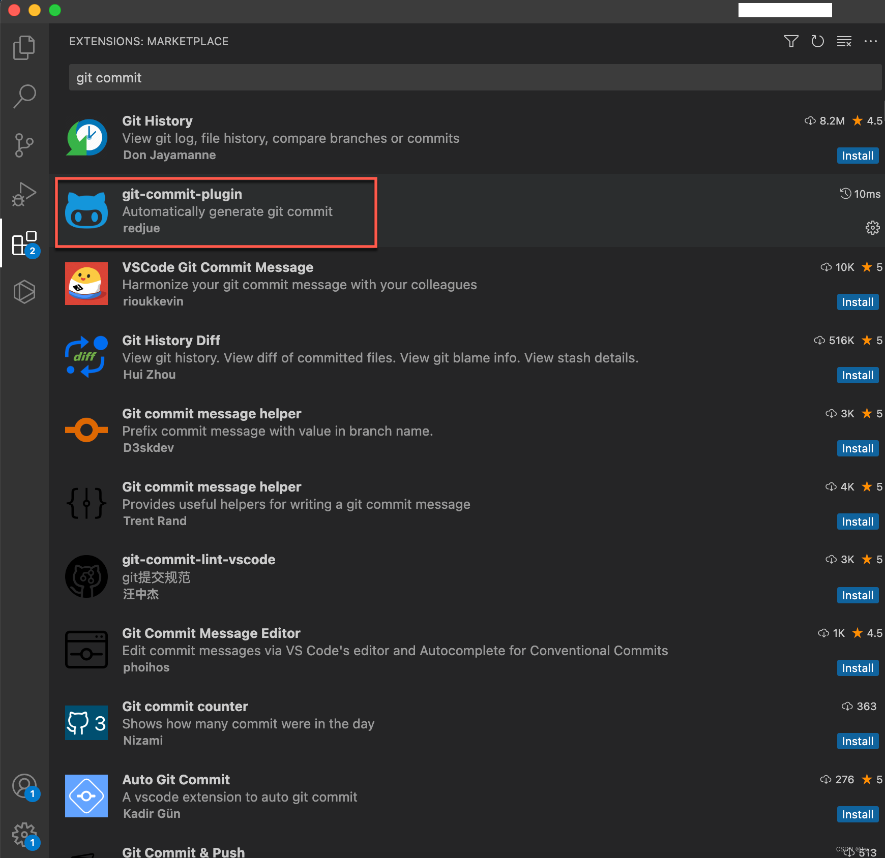 企业级Git commit规范及IDEA与VSCode插件实践-开发者社区-阿里云
