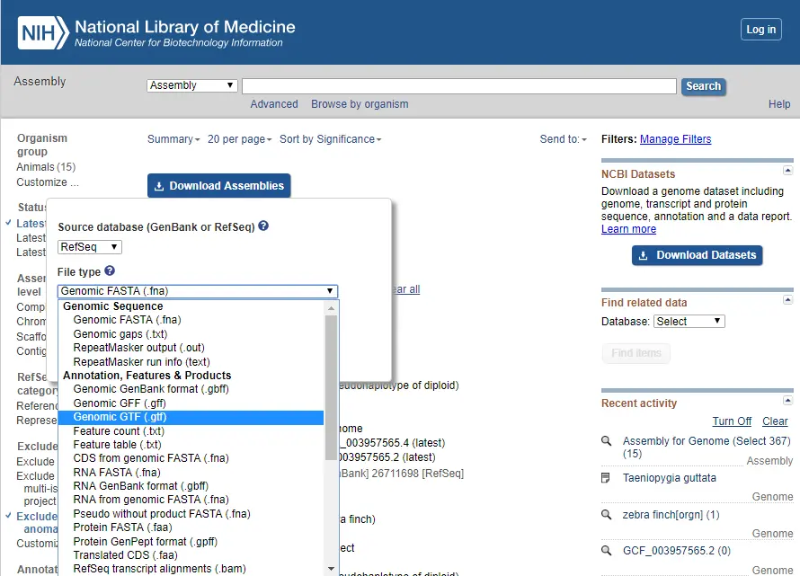 从NCBI获取GTF文件后使用shell提取线粒体基因名-开发者社区-阿里云