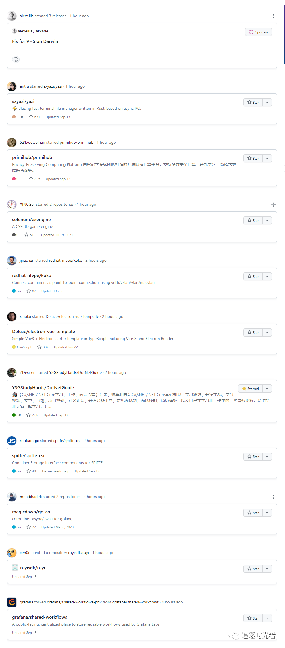 我找回了我喜欢的Github Old Feed-阿里云开发者社区
