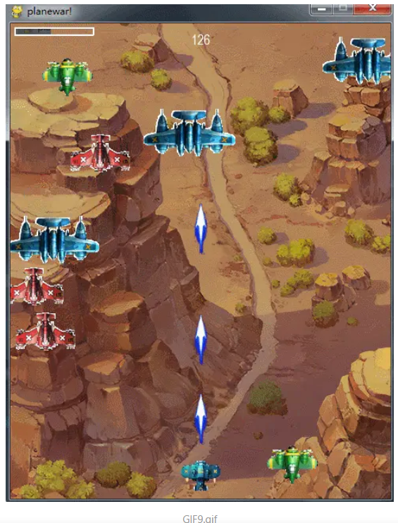 python及pygame雷霆战机游戏项目实战09 玩家飞机添加血条-阿里云开发者社区