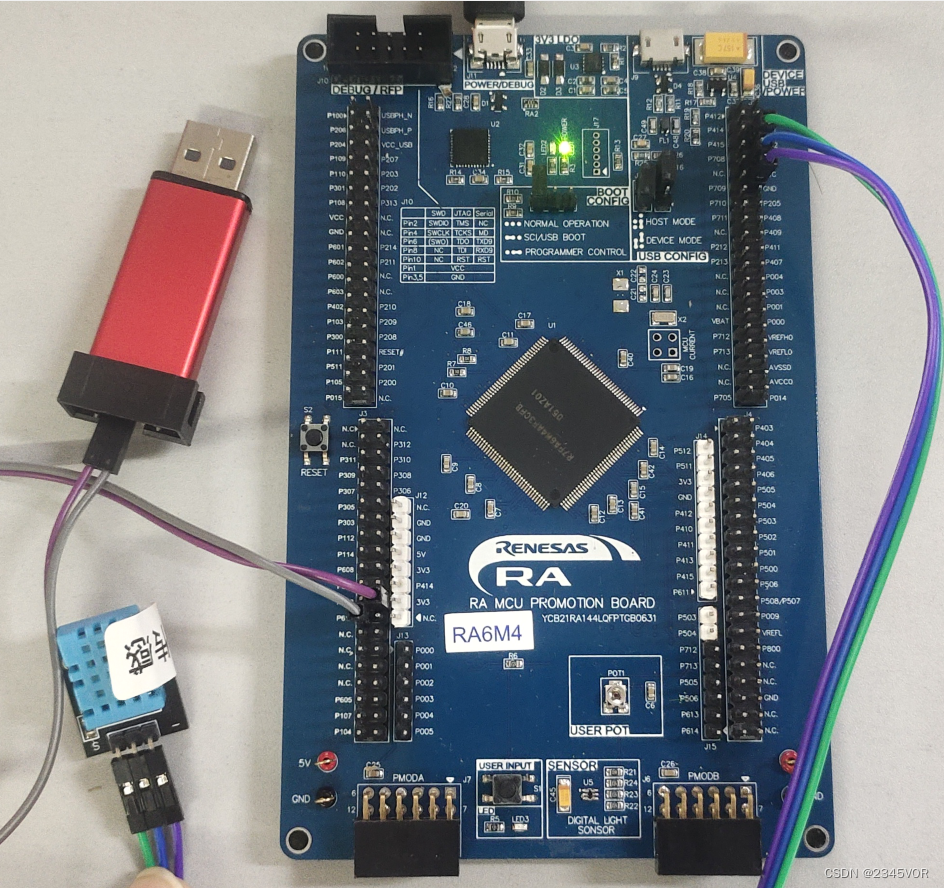 【Renesas RA6M4开发板之DHT11温湿度读取】-阿里云开发者社区