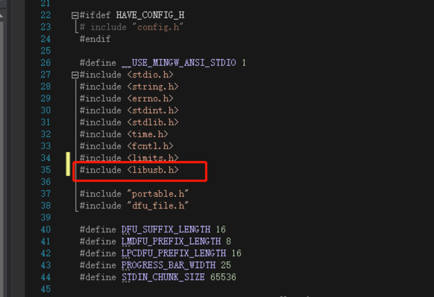 使用VS2019MSVC在Windows编译dfu-util并解决错误-开发者社区-阿里云