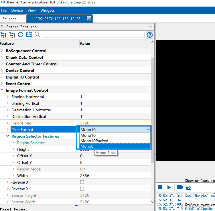 Baumer工业相机堡盟工业相机如何通过NEOAPI SDK修改图像像素格式Mono8或者Mono10（C#）-阿里云开发者社区