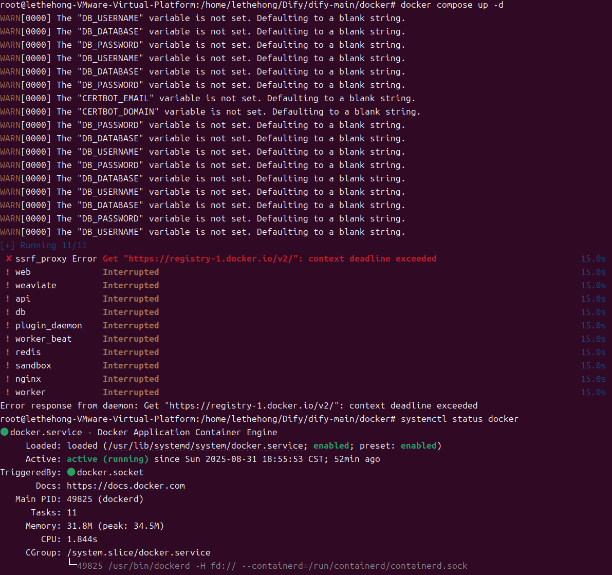 从零开始：在Ubuntu上快速部署Docker和Dify-阿里云开发者社区