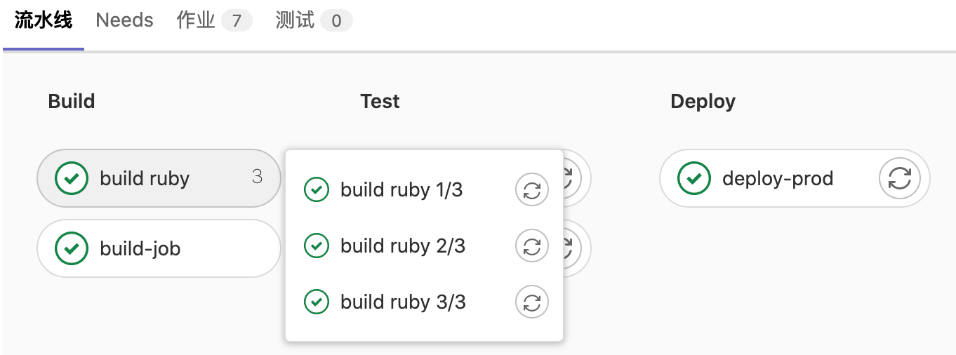 Gitlab job 