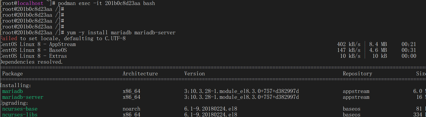 （linux-x86）centos7、kylinV10安装podman-阿里云开发者社区