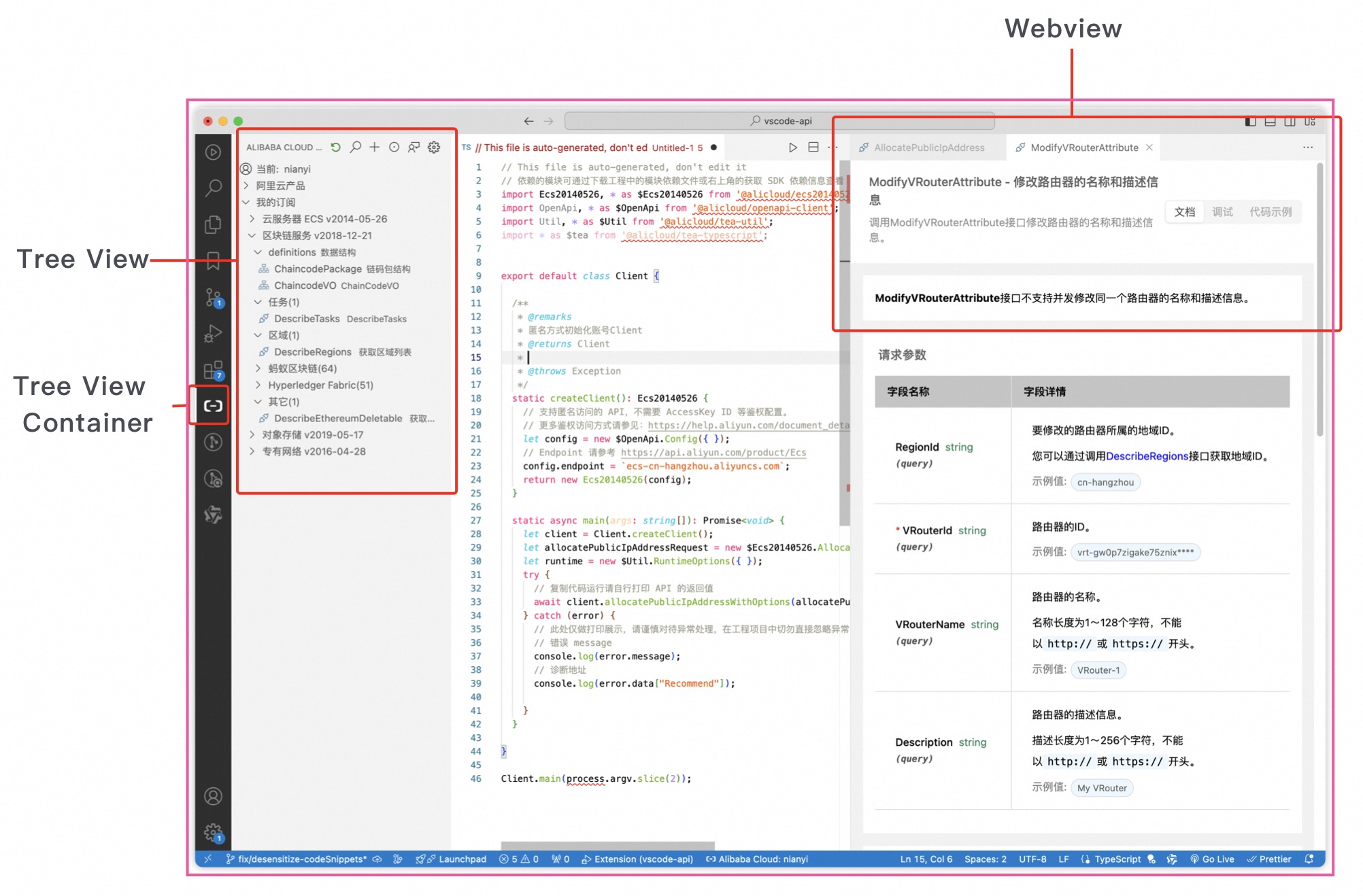 沉浸式集成阿里云 OpenAPI｜Alibaba Cloud API Toolkit for VS Code-阿里云开发者社区