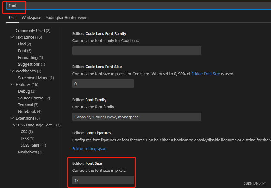 vscode （ Visual Studio Code ）设置中文、字体和字号-阿里云开发者社区