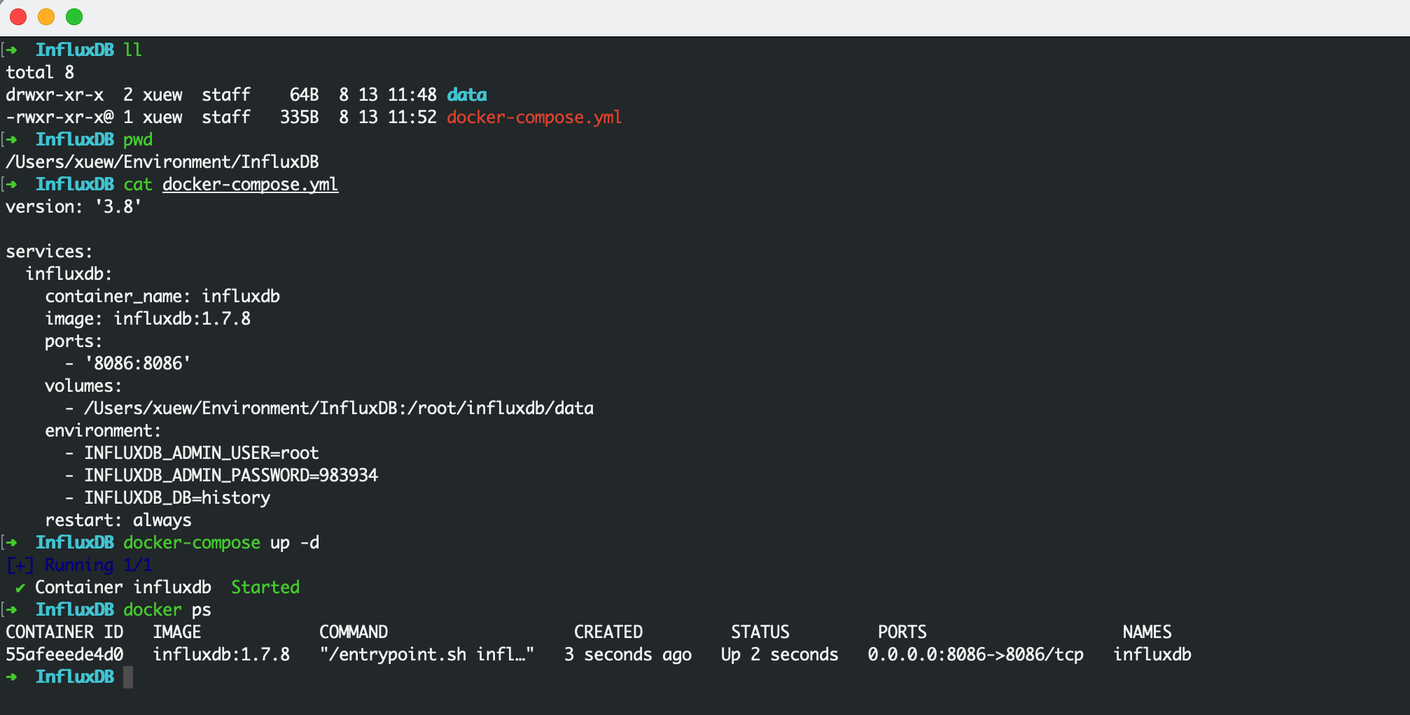 Docker安装InfluxDB-阿里云开发者社区